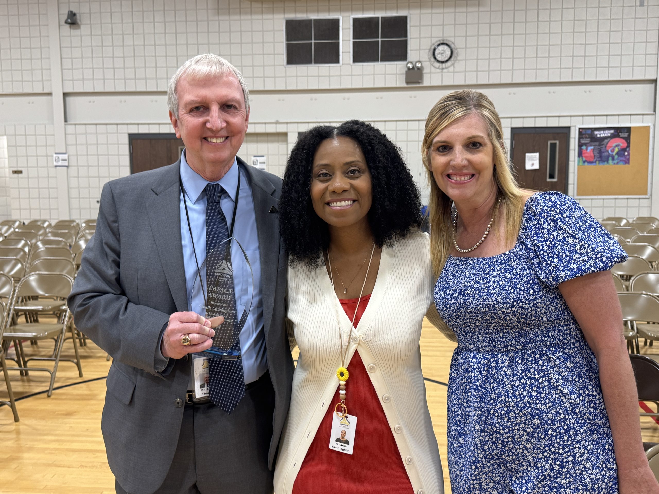 Charlis Cunningham Wins Teacher IMPACT Award - Walt Disney Elementary ...